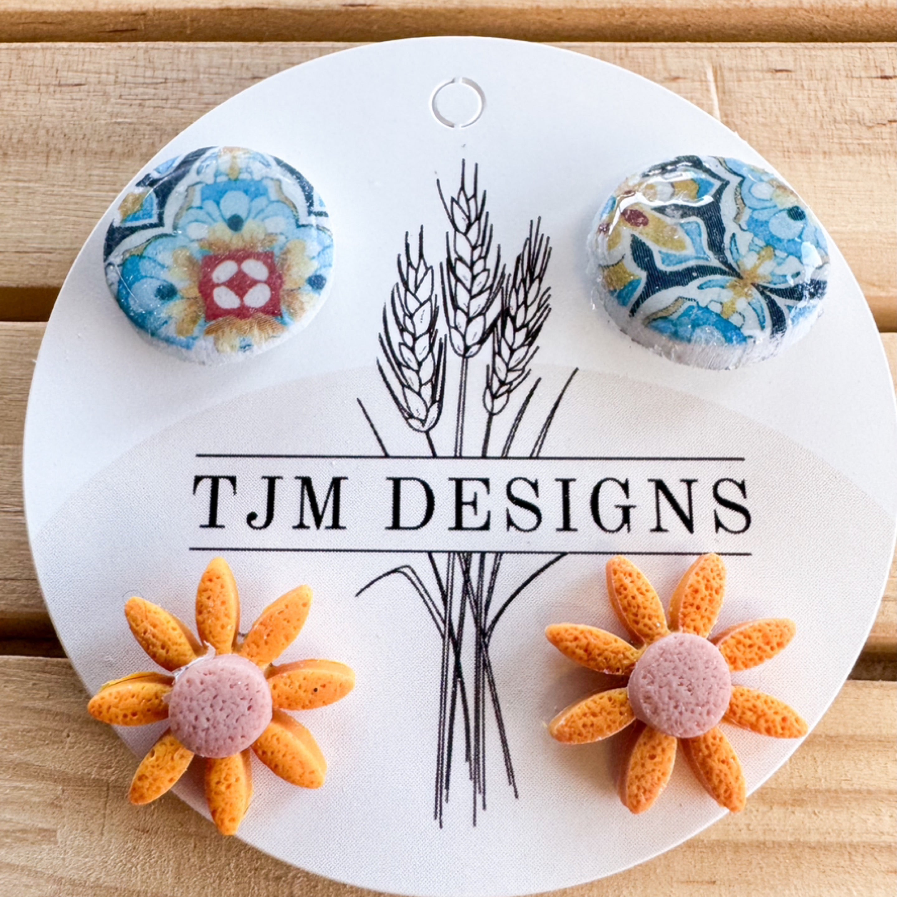 Sunflower Stud Pack | TJM Designs