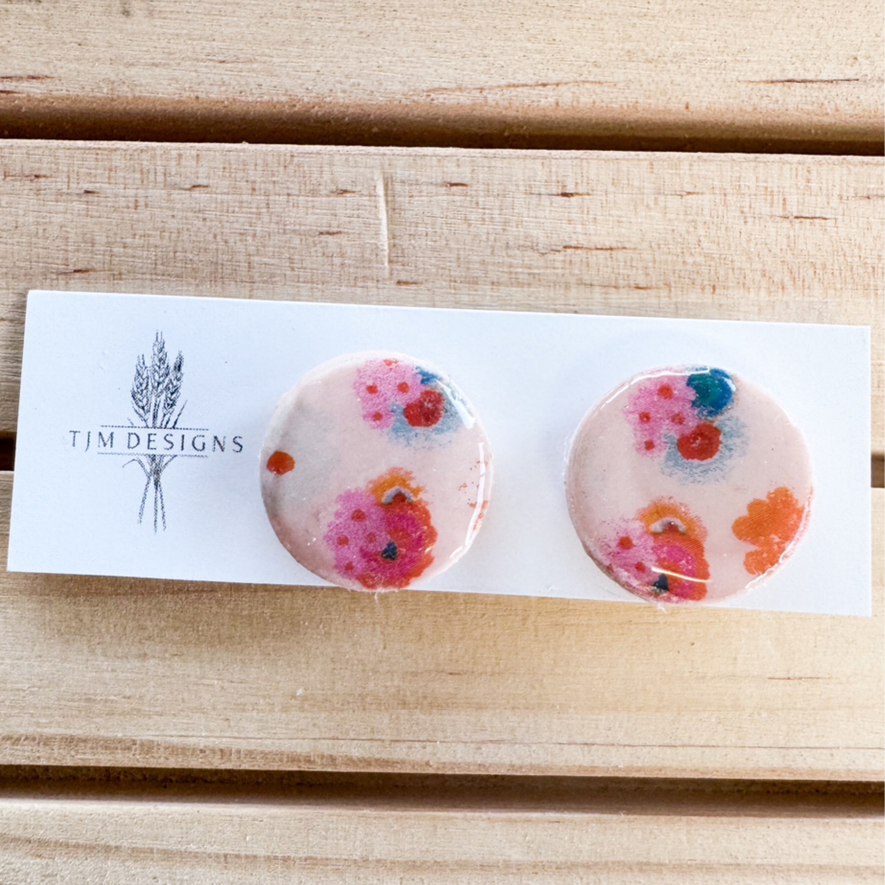 Floral Studs | TJM Designs